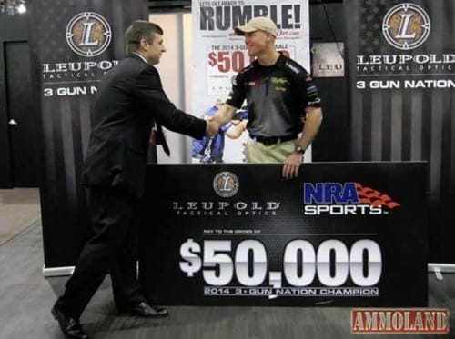 Leupold Tactical Optics Congratulates Greg Jordan on 3-Gun Nation Title