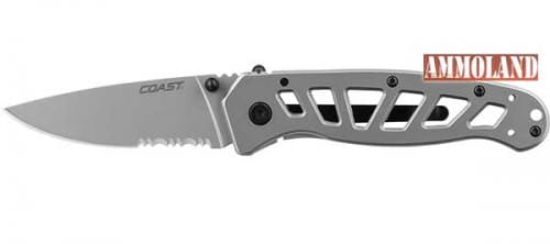 COAST FDX300 Knife Includes Patent Pending Locking System