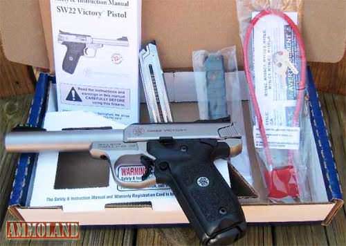 Smith & Wesson SW22 Victory Pistol Review ~ Video