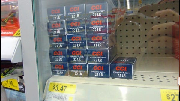 Dallas Wal-Mart Has .22 LR in Stock Below 7 Cents per Round