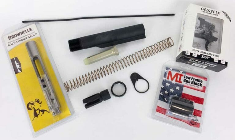 Check List: Tools & Rifle Parts to Build Your Own AR-15 Rifle