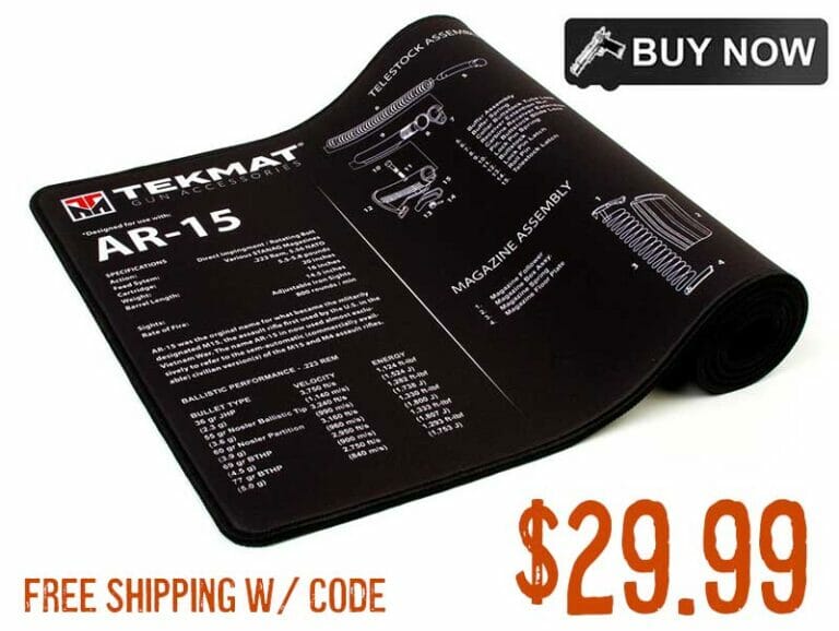 TekMat AR15 Ultra Premium Gun Cleaning Mat $29.99 FREE S&H w/Code