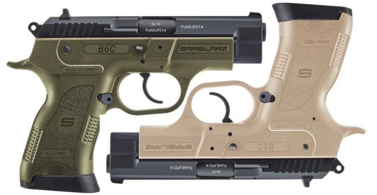 SAR USA Announces New B6C Compact Pistol Colors