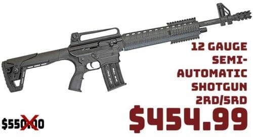 TR Imports TAC-LC 12 Gauge Semi-Automatic Shotgun $454.99 FREE S&H