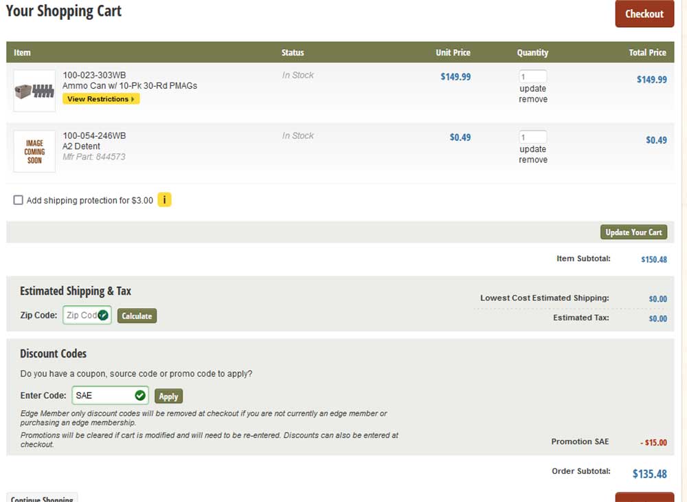 Tactical Mag Can & 10 Magpul PMAGS $135.48 FREE S&H CODE