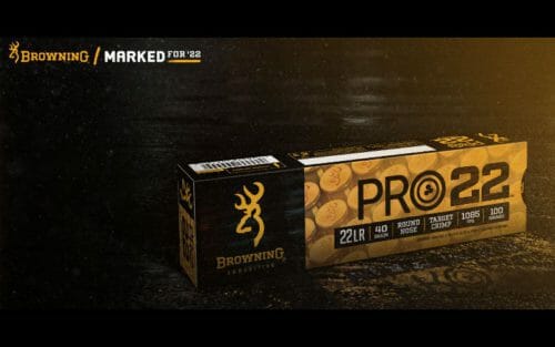 Browning Ammunition Introduces PRO22 Rimfire - AmmoLand Shooting Sports ...