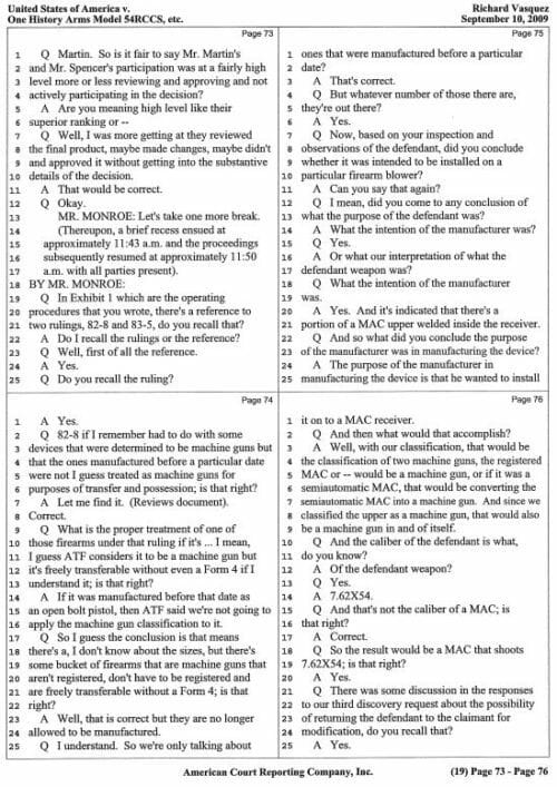 ATF Actions Show Selective and Inconsistent Rules and Enforcement ...