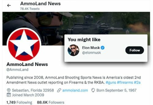 What Elon Musk Owning Twitter Means for the Second Amendment | AmmoLand ... What Elon Musk Owning Twitter Means for the Second Amendment | AmmoLand ...
