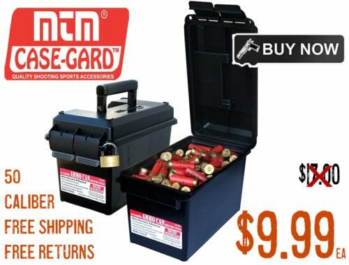MTM 50-Caliber Ammo Can $9.99 FREE S&H