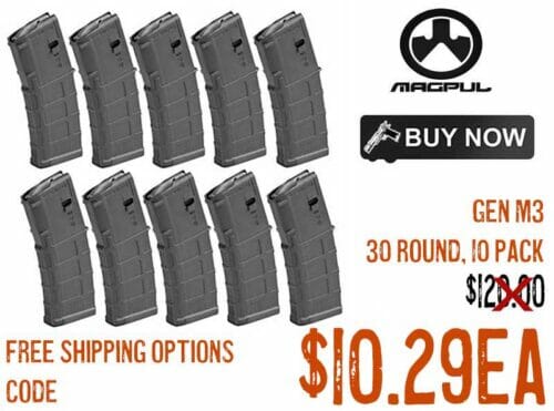 10 Magpul AR15 PMAG GEN M3 Magazine 30rd $102.99 FREE S&H