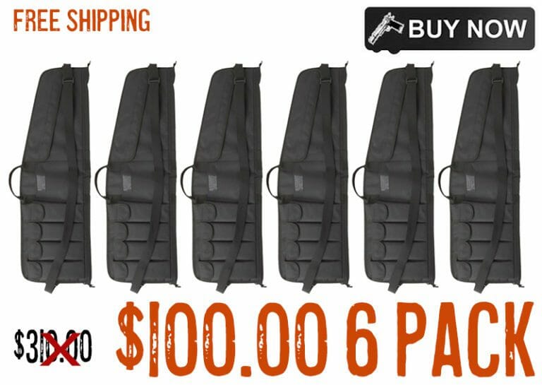 6 Pack of Blackhawk Sportster 36" Carbine Rifle Cases $100.00 FREE S&H