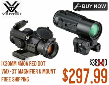 Vortex Strikefire II 1x30mm Red Dot & VMX-3T Magnifier +Mount $297.99