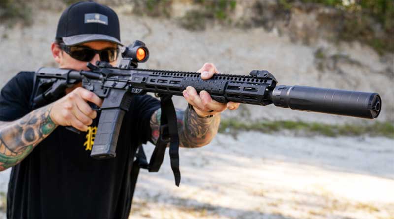Gemtech NEUTRON 7.62 Suppressor ...runs on Full-Auto!
