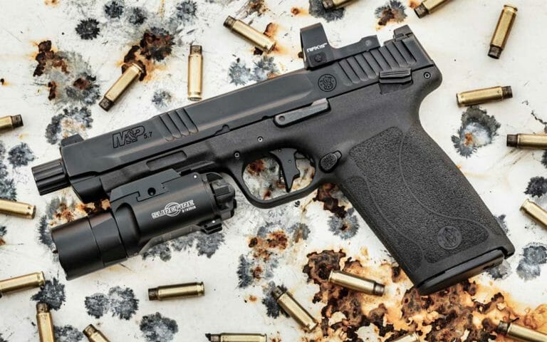 Smith & Wesson M&P5.7 Pistol Attempts to Level-Up Performance of 5.7x28mm