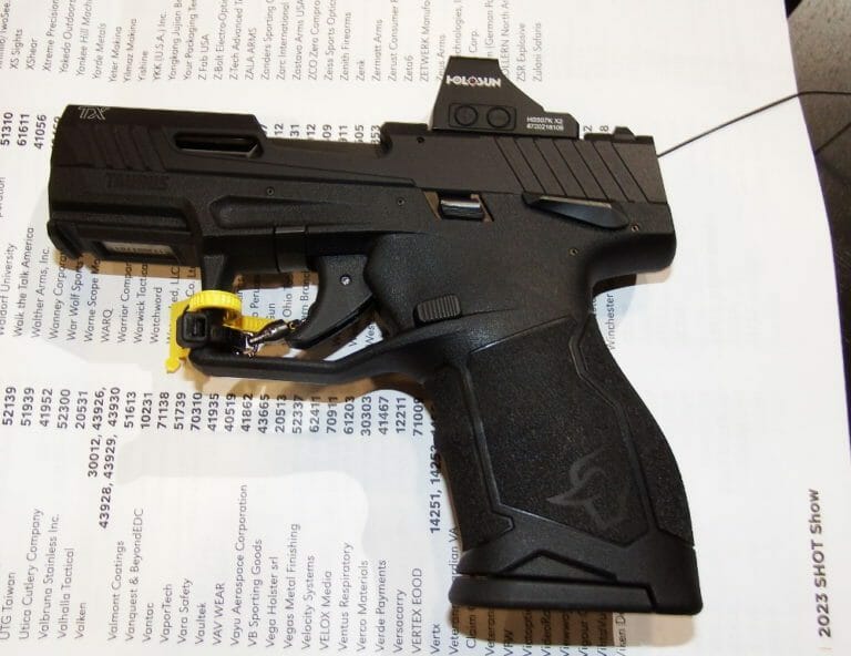 Taurus Shows Compact, Optic Ready TX22 at 2023 SHOT Show | AmmoLand ...