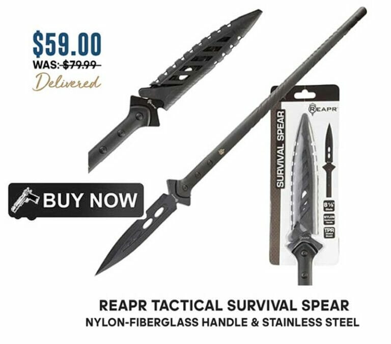 Reapr Tactical Survival Stainless Steel Spear $59.00 FREE Shipping