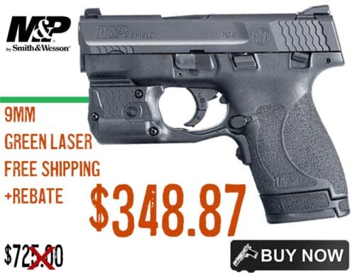 S&W M&P9 Shield M2.0 9mm Laser/Light Pistol $348.87 FREE S&H