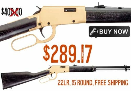 Rossi Rio Bravo Lever-Action 22LR Rifle just $289.17 FREE Shipping