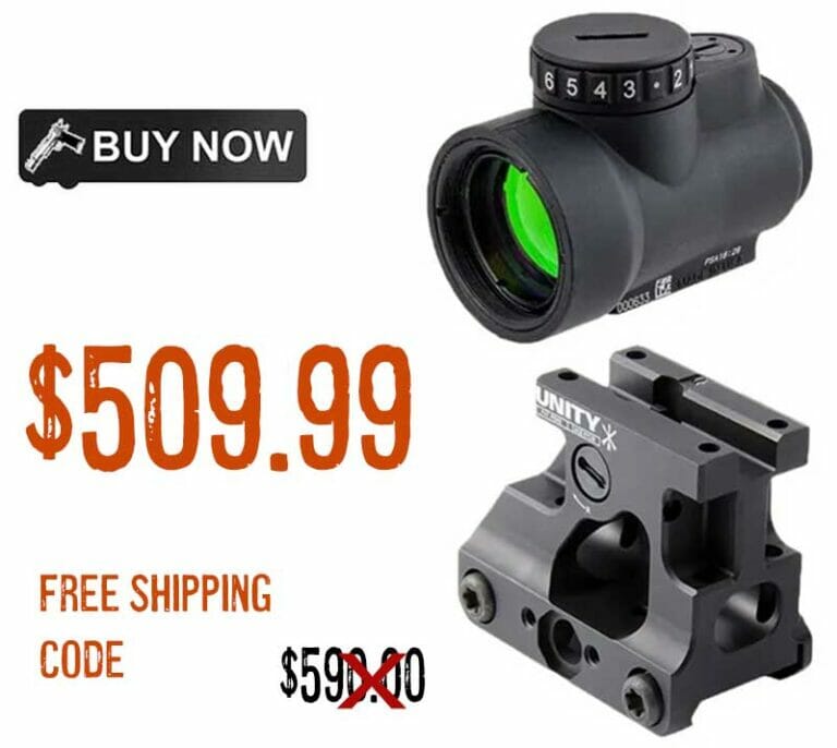 Trijicon MRO Red Dot & FAST MRO Mount $509.99 CODE FREE S&H