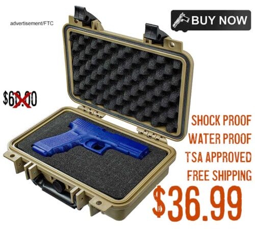 Eylar Tactical Hard Gun Case TSA Approved $36.99 FREE Delivery
