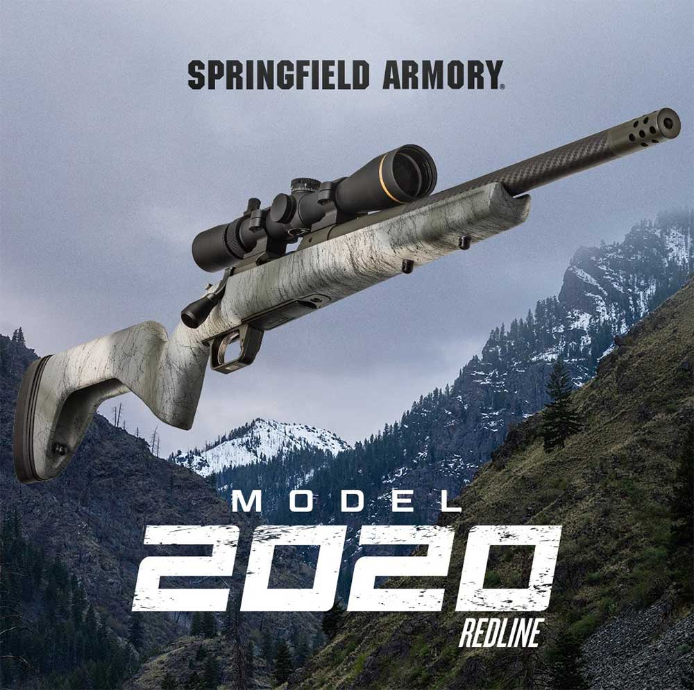 Springfield Armory Model 2020 Redline Bolt Action Rifle - No Territory Unexplored