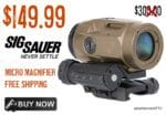 Sig Sauer Juliet3 3X22MM Micro Magnifier $149.99 50%OFF Free S&H