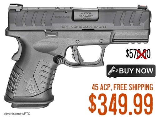 Springfield Armory XDM Elite Compact 45 ACP Pistol price $349.99