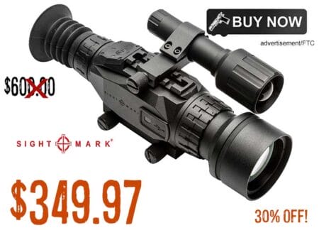 SightMark Wraith HD Night Vision Scope 4-32x 50mm Riflescope $349.97 30 ...