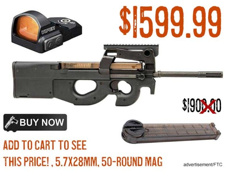 FN PS90 Bullpup 5.7X28mm Rifle & Vortex Viper Optics Bundle $1599.99