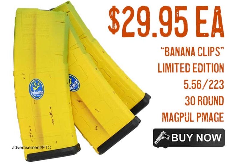 Lmt Edition Banana Clips 30rnd Magpul PMAG Magazines - $29.95 ea