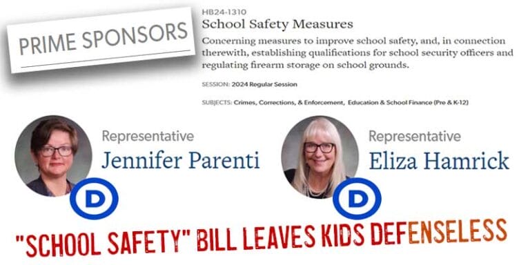 Democrats Legislative Assault On Colorado School Safety Leaves Kids ...