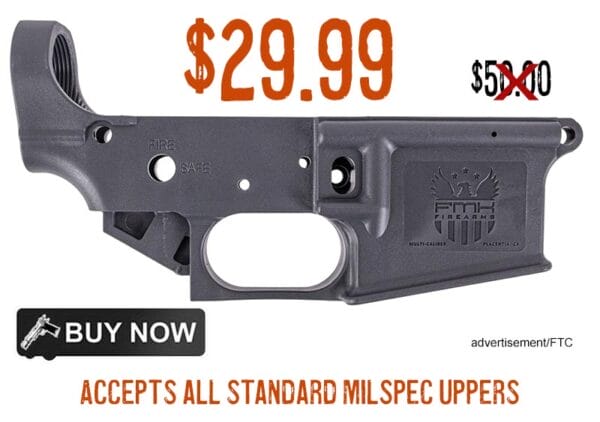 FMK Lower AR-Extreme Polymer AR15 Lower $29.99 Each 40% OFF