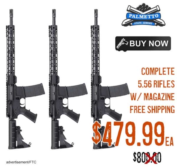 PSA M4 Carbine-Length 5.56 Lightweight M-LOK Classic Rifle $479.99 FREE S&H