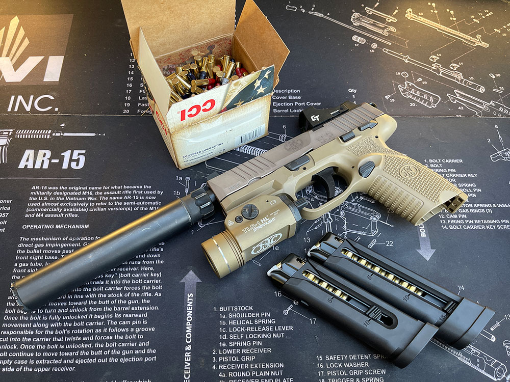 FN 502 Tactical 22LR Pistol | Gun Review