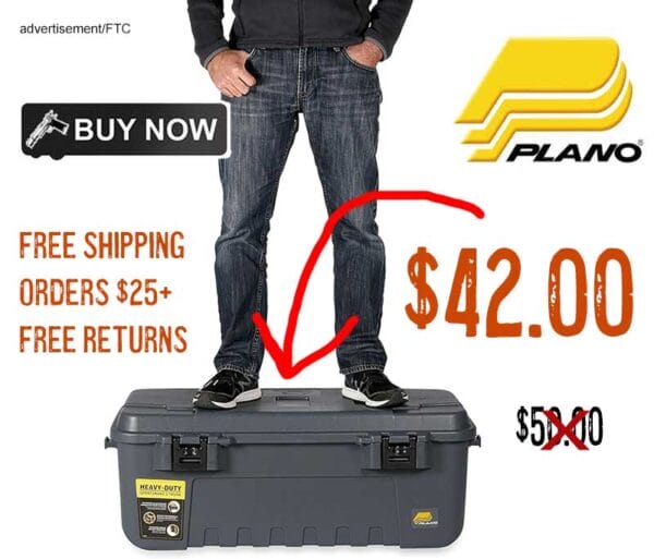 Plano Airline Approved Storage Trunk with Wheels $42.00 FREE S&H