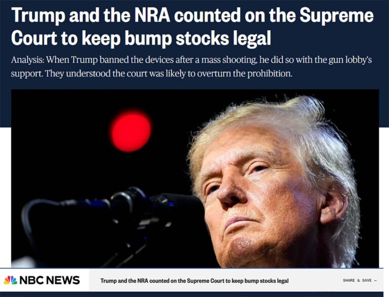 Who Is Really To Blame For The ATF Bump Stock Ban Rule?