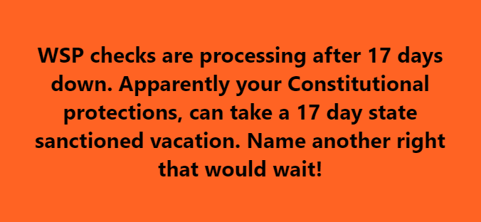 Washington State Background Checks Back Online