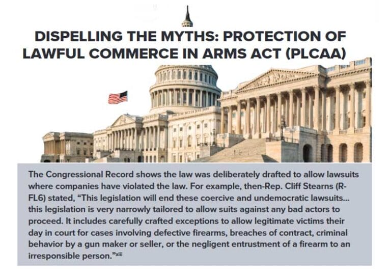 PLCAA: Why Anti-Gunners Are So Desperate to Repeal this Legislation?