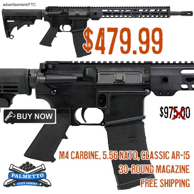 Complete PSA PA15 5.56 M4 AR15 Carbine & Magazine $479.99 FREE S&H 50% OFF!