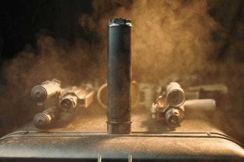 HUXWRX FLOW Range 36 Ti Suppressor, an All-Purpose, Multi-Caliber ...