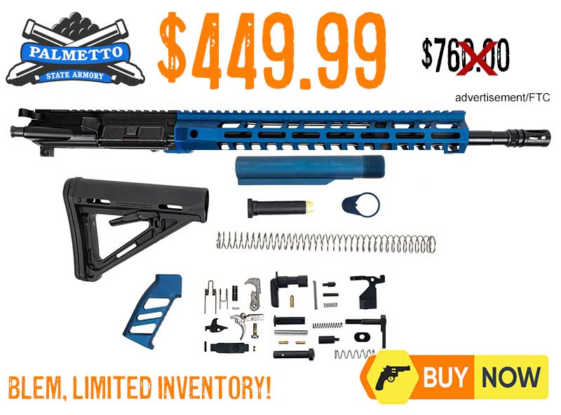 PSA BLEM 16" 5.56 NATO Midlength Lightweight Rifle Kit $449.99