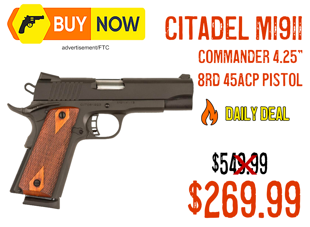 Citadel M1911 Commander .45 ACP Pistol — $269.99
